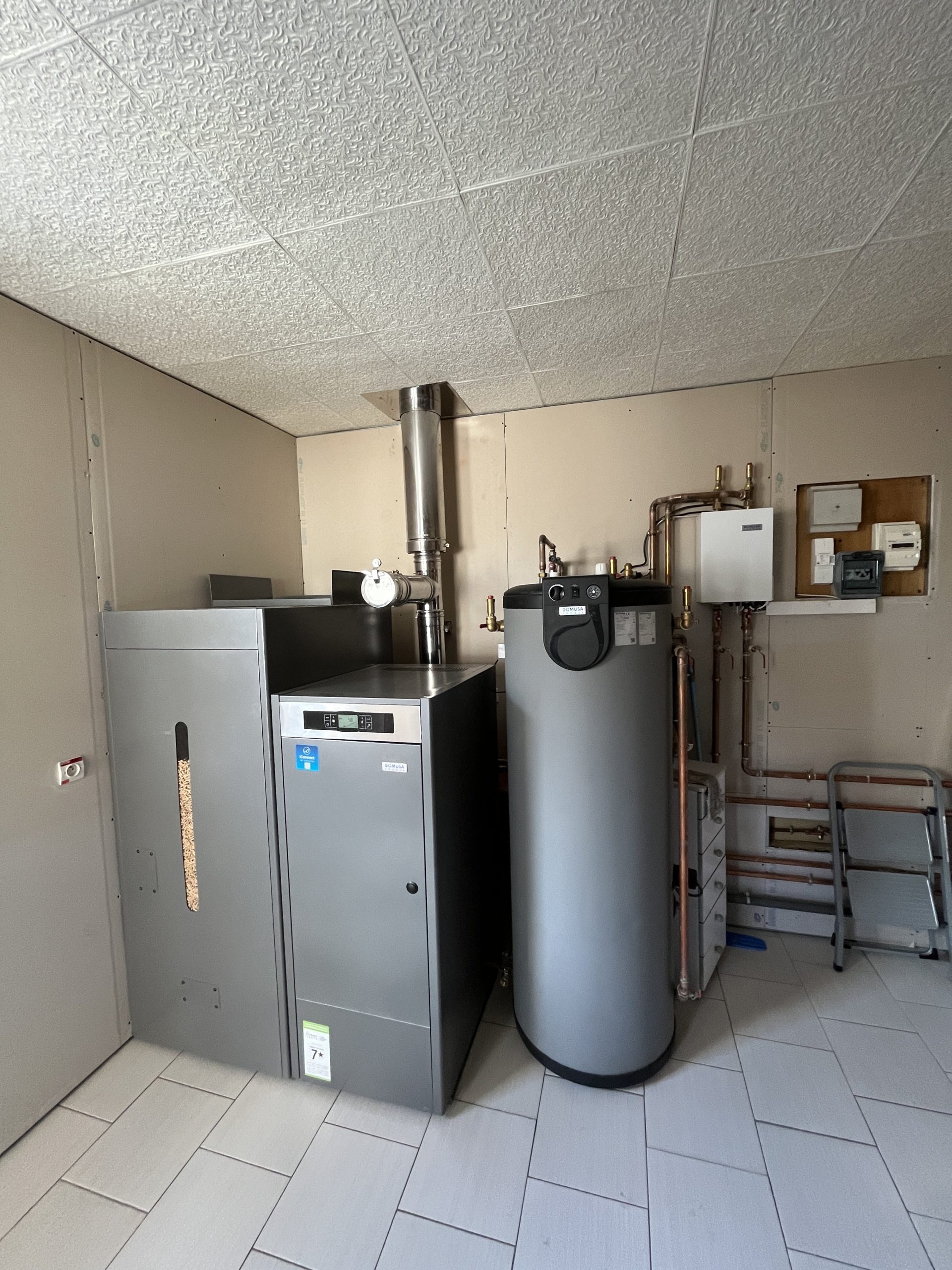 Chaudière à granulés (Pellets) - Amilys